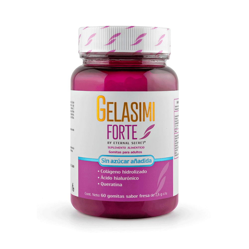 GOMITAS COLAGENO ACIDO HIALURONICO SIN/AZUCAR 60 PIEZAS GELASIMI ...