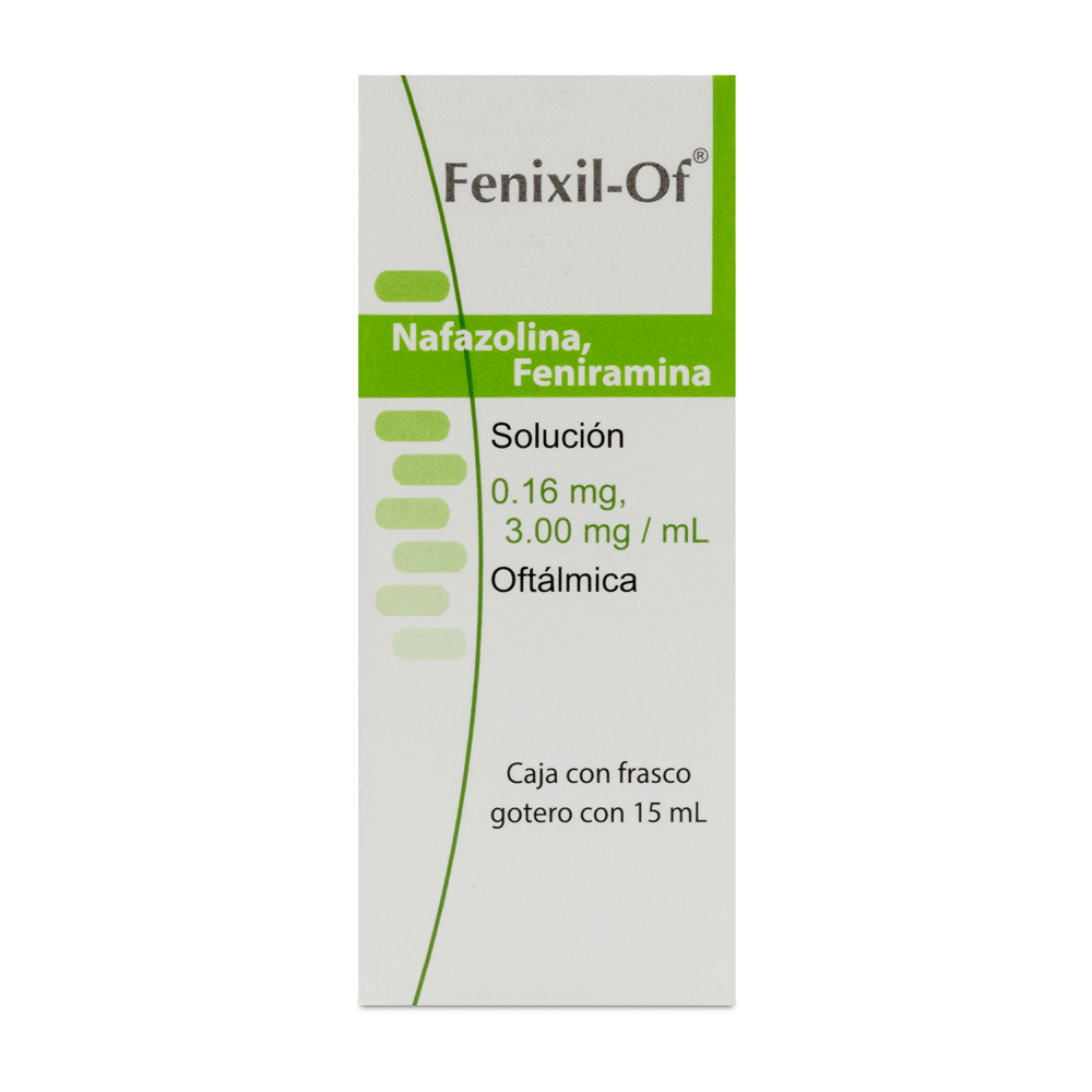 NAFAZOLINA / FENIRAMINA SOLUCION OFTALMICA 15 ML 1 PIEZA - Farmacias ...