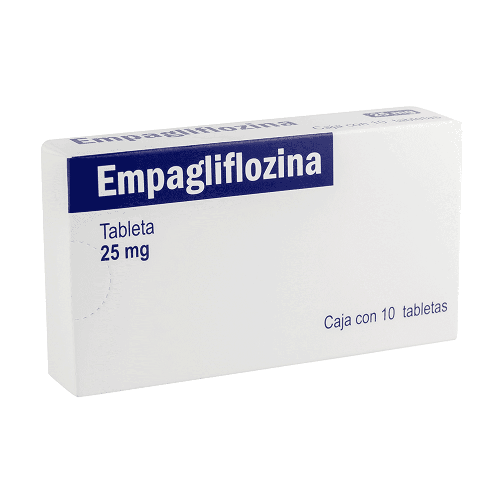 Empagliflozina 25mg 10 Tabletas Farmacias Similares Tienda Online